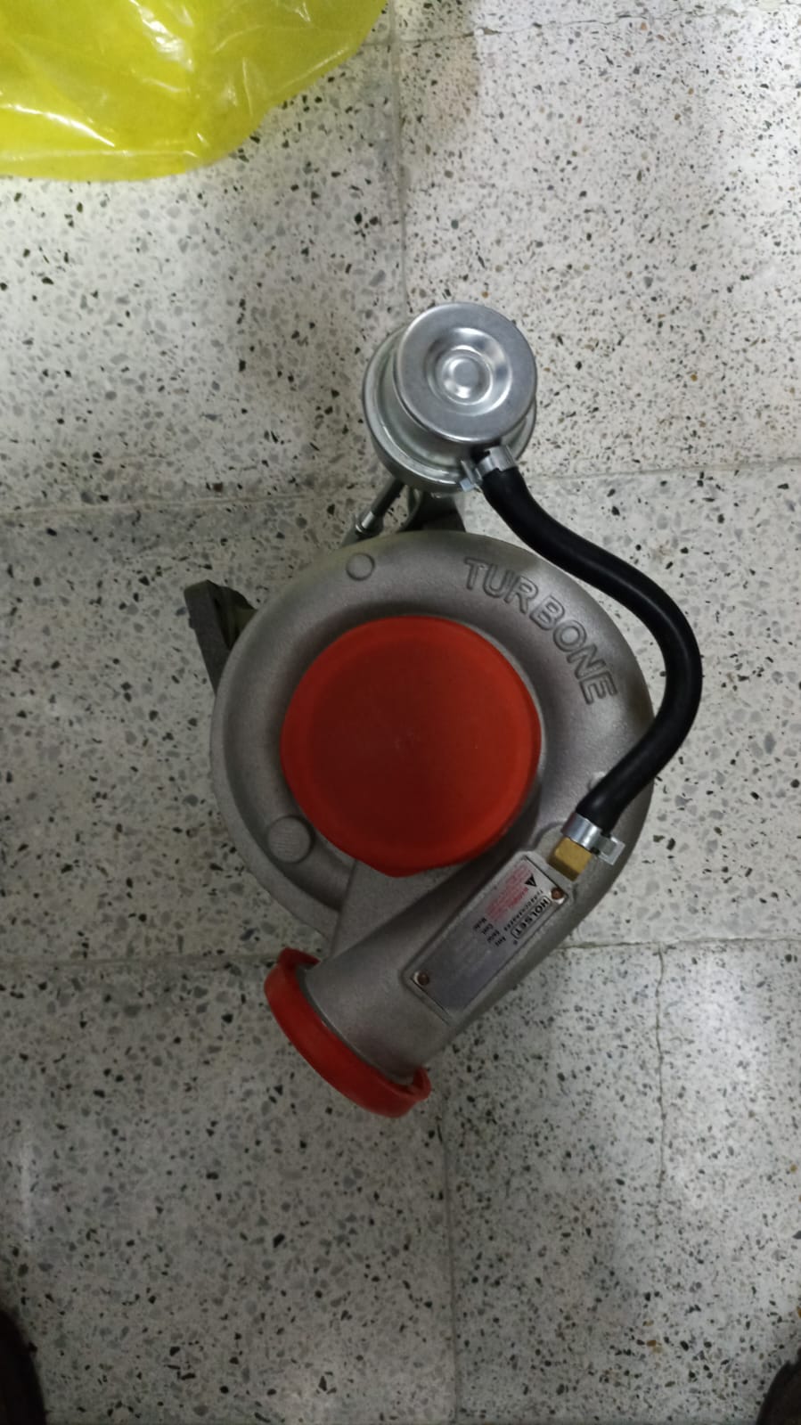 TURBO CUMMINS 4BT CON VALVULA Y CON PESTAÑA | Marca CUMMINS - Linea 4BT ...